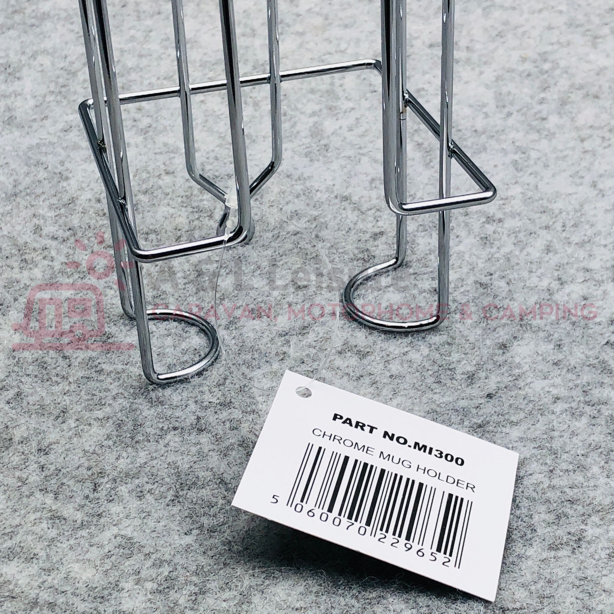 Caravan Motorhome Mug Cup Holder Chrome